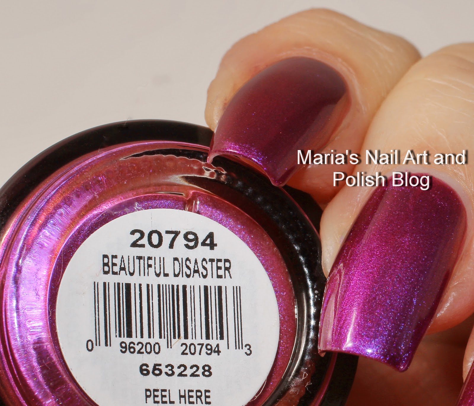 Marias Nail Art and Polish Blog: Orly Beautiful Disaster and Pink Your ...