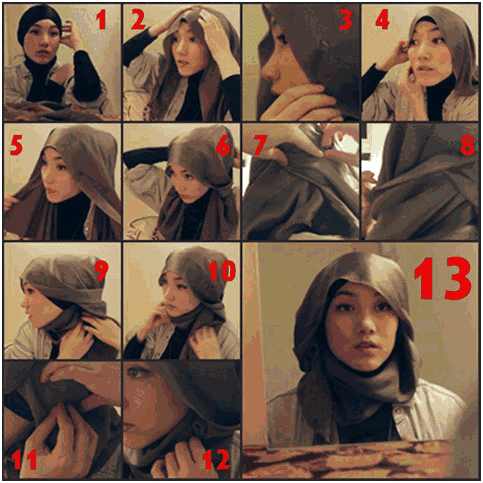 Tutorial Hijab Paris Dian Pelangi dan Segi Empat Video Youtube