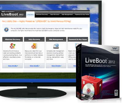 [Gratisan] Download Wondershare LiveBoot 2012 Seharga US$59.95, GRATIS!