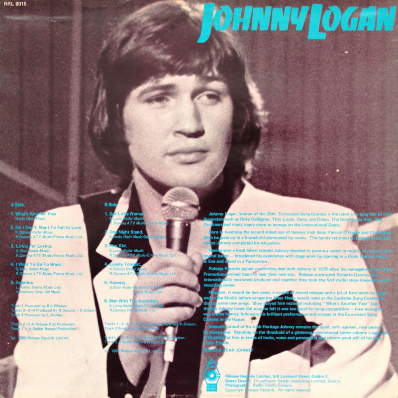 ENTRE MUSICA: JOHNNY LOGAN - What's another year (1980)