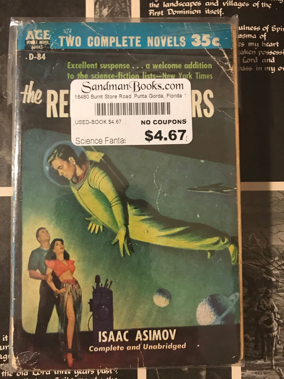 First Edition Fantasy: Vintage Science Fiction Book Covers Part 4: Ace ...