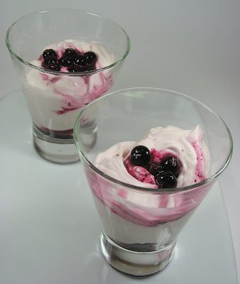 Photograph SLR: BLUEBERRY AND ELDERFLOWER SYLLABUB