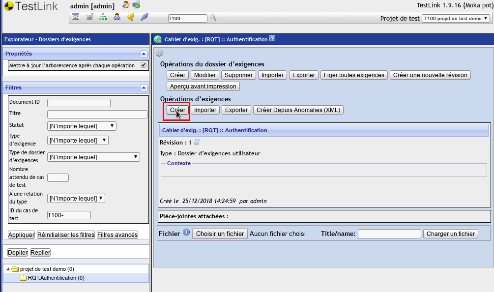 TestLink - Guide rapide d’utilisation | Ingenieur Test