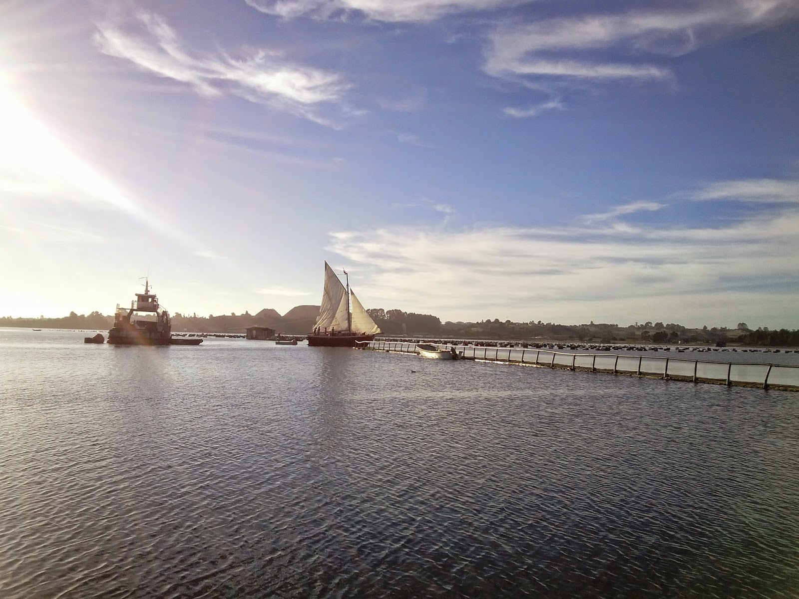 La Goleta Ancud: El velero chilote aun surca los mares australes