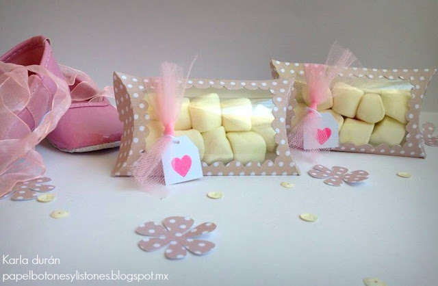 Stamping Paper: Cajita de bombones