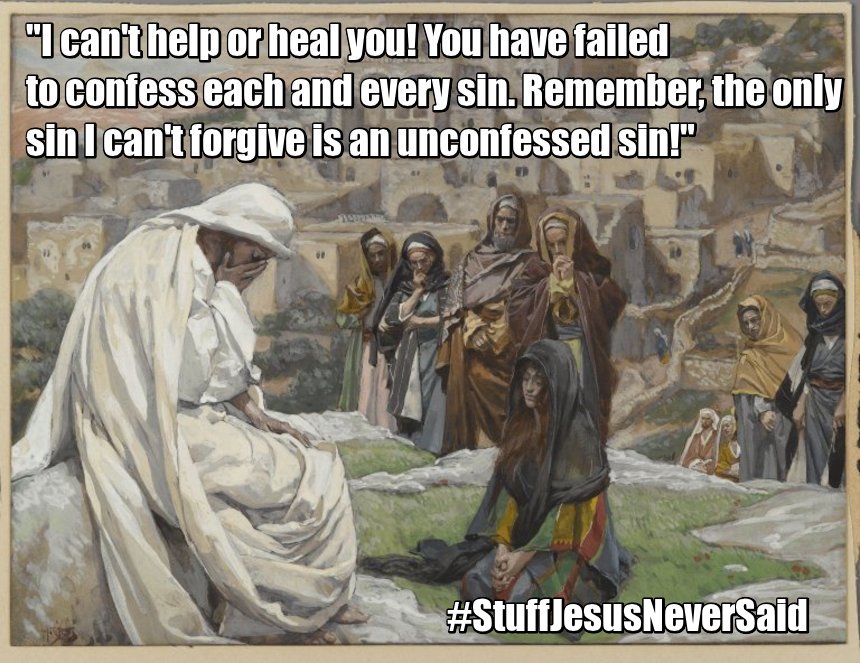 ALL THE TIME GOD IS GOOD!: Great Grace: What About the Confession of Sin?