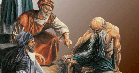 God en gebed: 'Uw ongerechtigheid legt u zulke woorden in de mond' (Job 15)