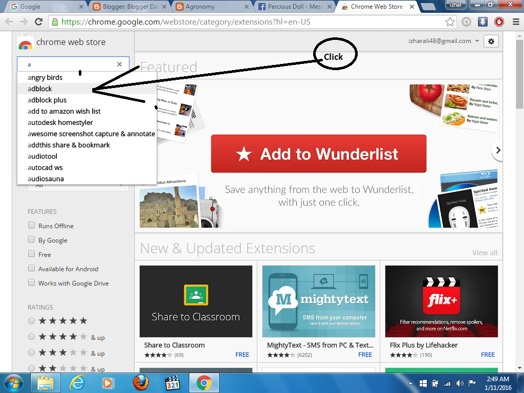 How to block ads in chrome or Firefox browser
