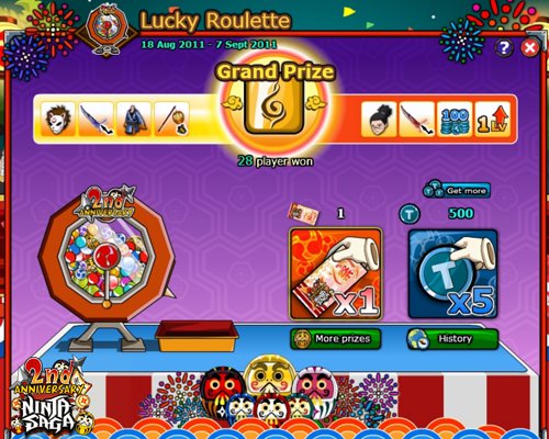 Ninja Saga Emblem Token