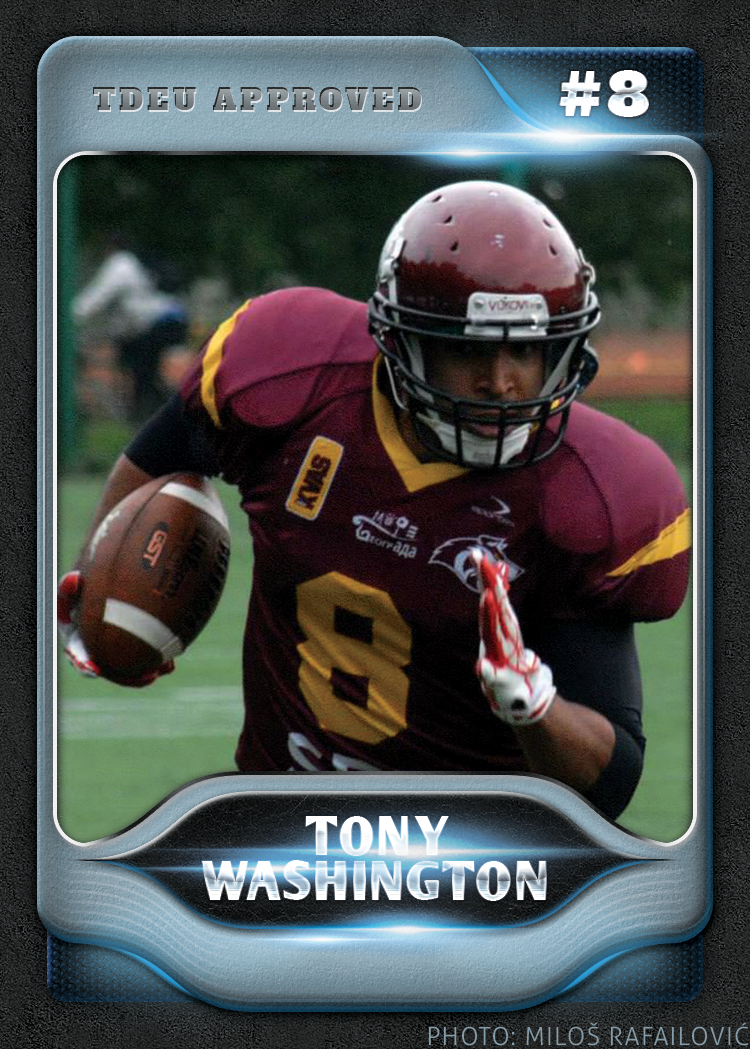 Hall Of Fame: Tony Washington, WR | Touchdown Europe
