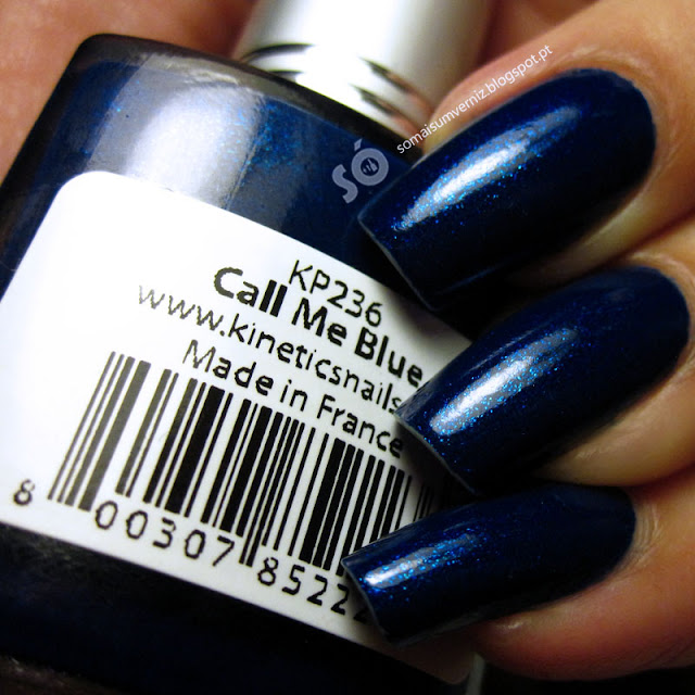Só mais um verniz...: Kinetics Call Me Blue