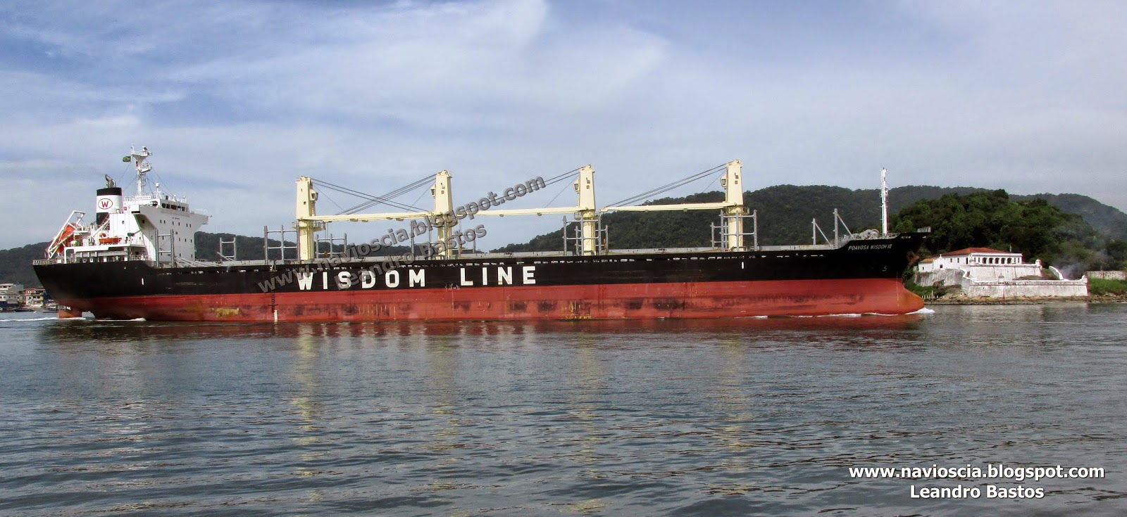 Navios de Santos & CIA: Navio POAVOSA WISDOM VII