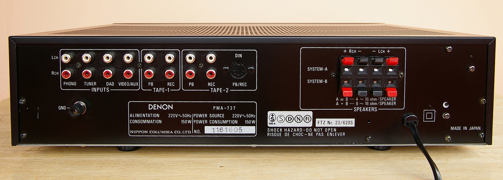 Denon PMA-737 - Integrated Amplifier | AudioBaza