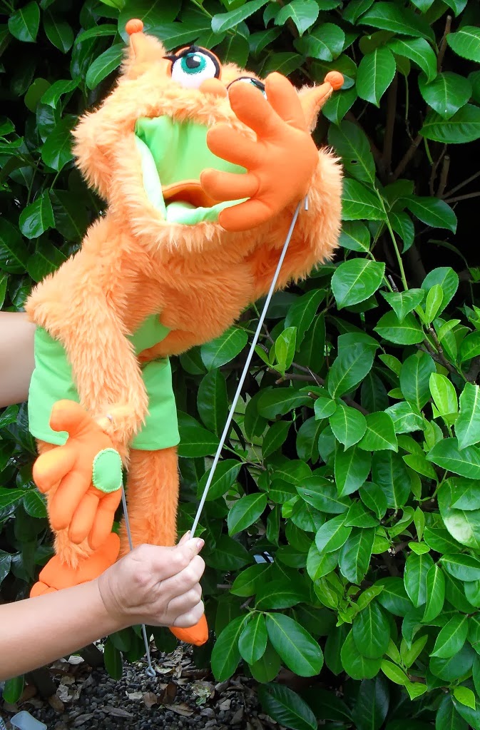 Custom Golf headcovers and puppets : Very Friendly Monster -Puppet with ...