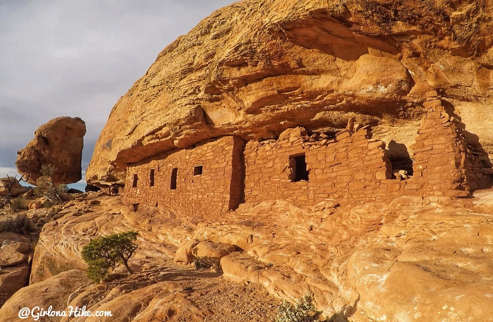 Hiking to The Citadel Ruins, Cedar Mesa - Girl on a Hike
