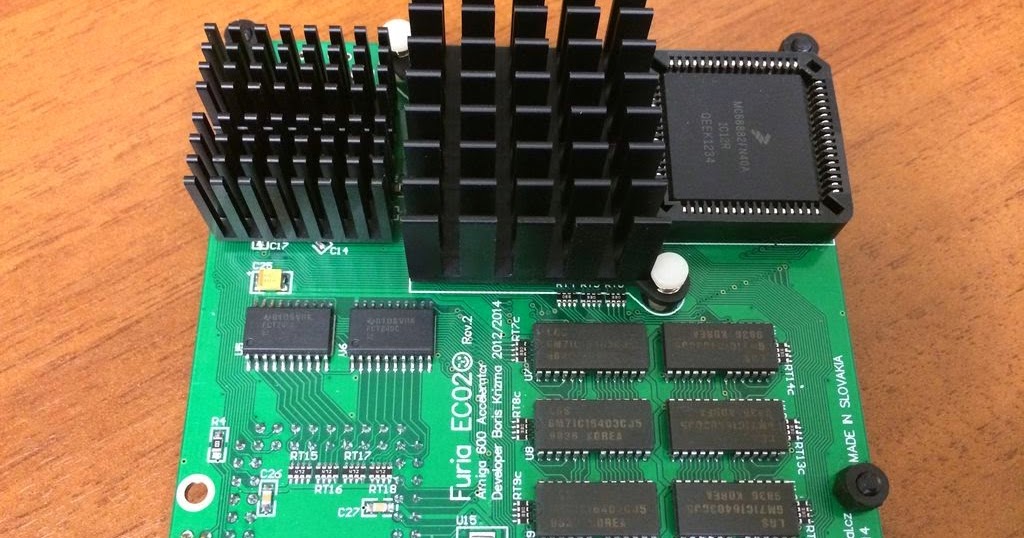 mfilos Computers & Consoles blog: A600: Testing my new arrived "FuriaEC020"