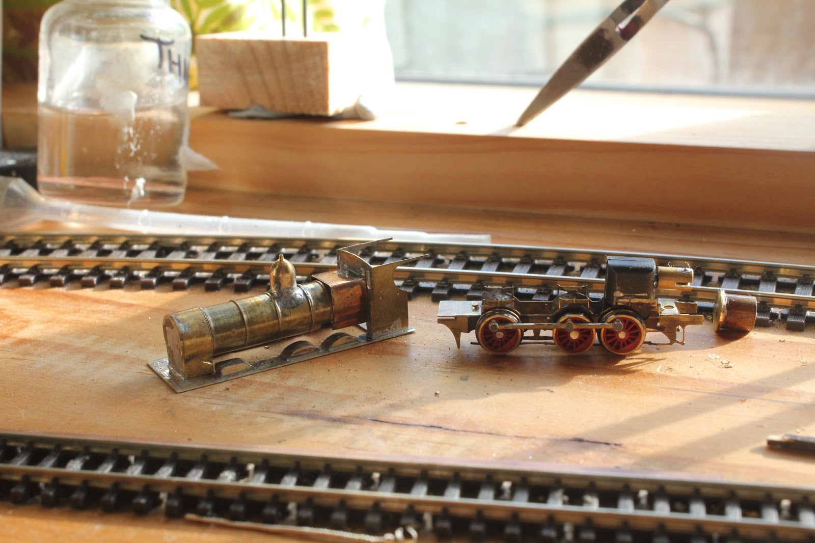 N Scale Scratch building NSWGR (australian)/ Pommy: April 2013