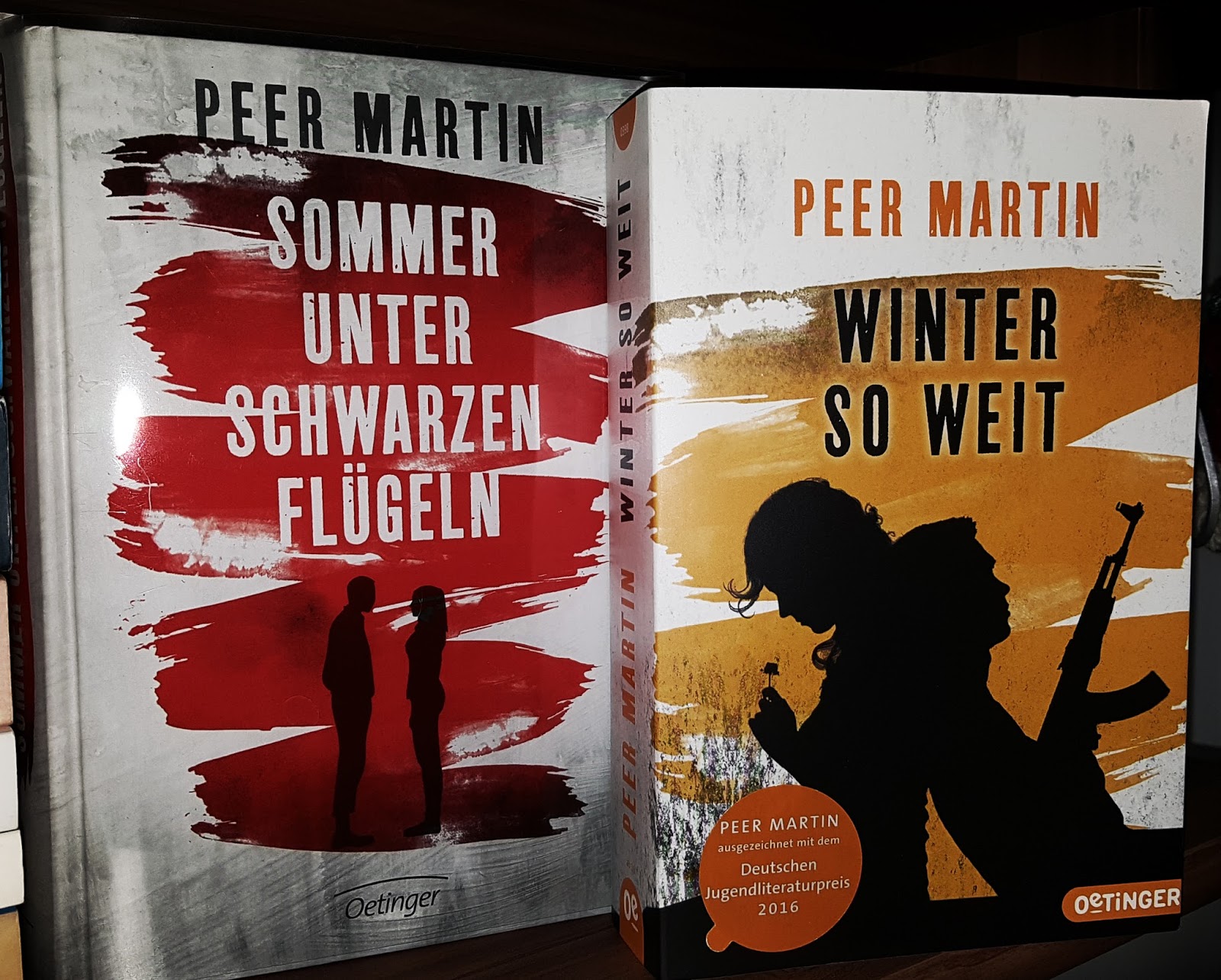 Mit Buch in eine andere Welt...: Winter so weit (Peer Martin)