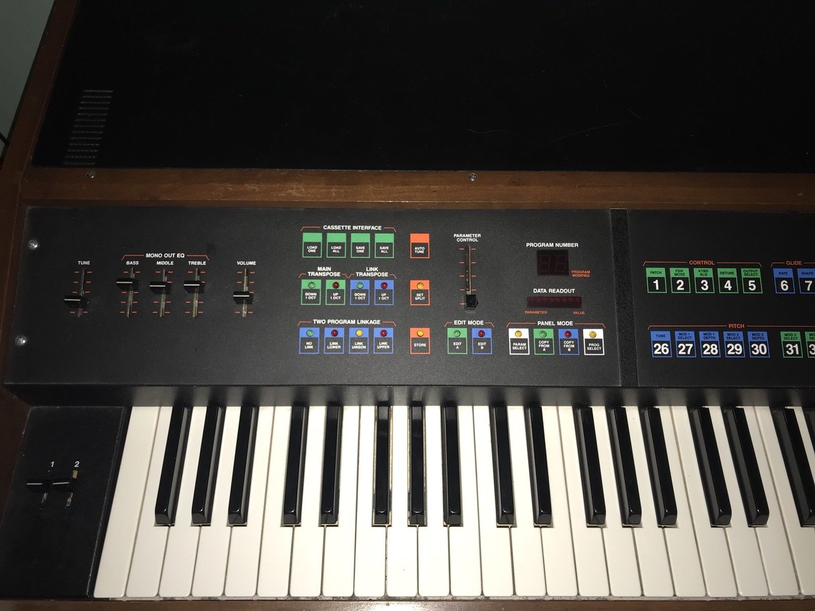 MATRIXSYNTH: Rhodes ARP Chroma 2103 Analog Keyboard Synthesizer SN 21030156