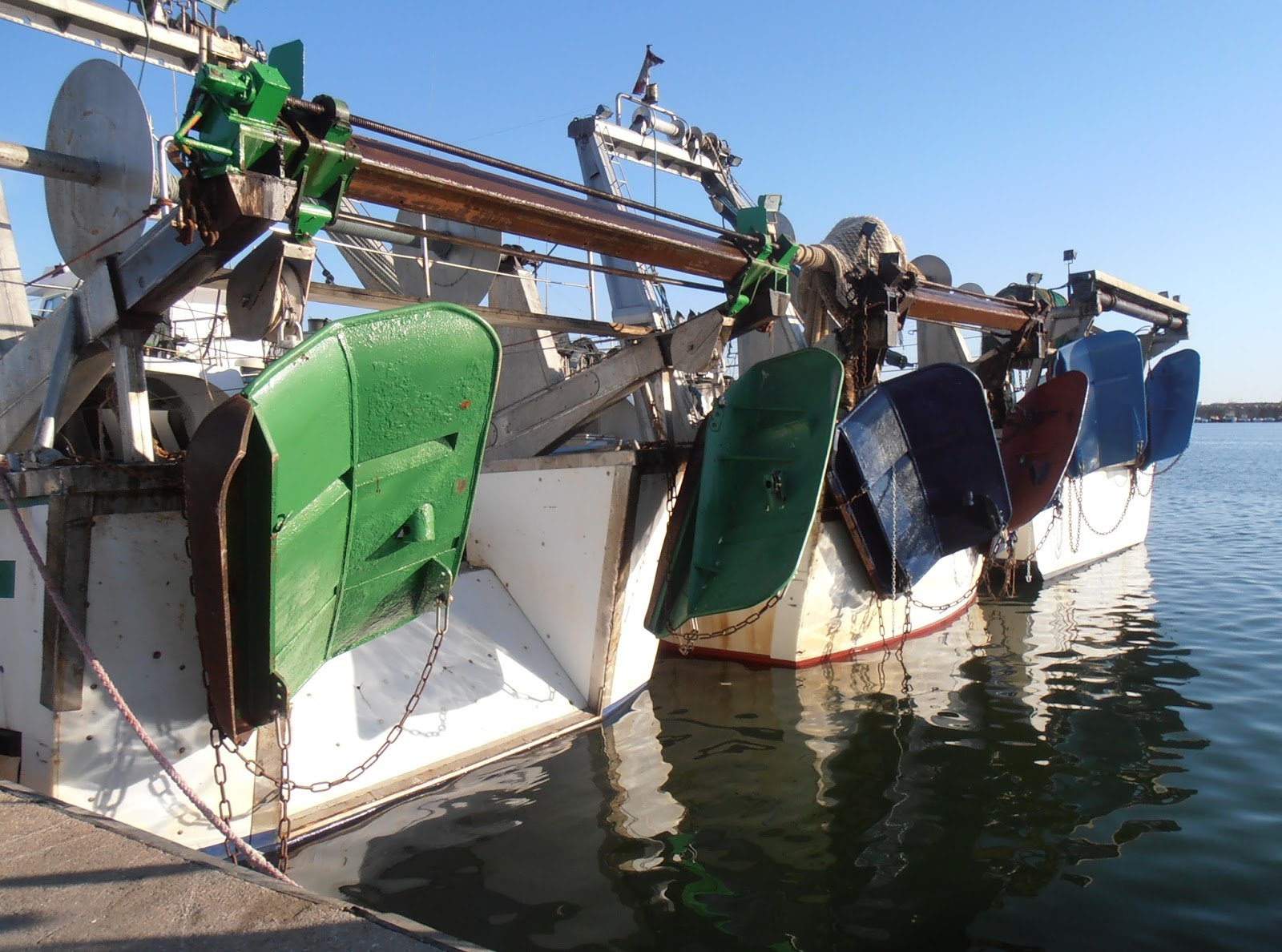 Pesca de arrastre o pesca de bou en el Mediterráneo