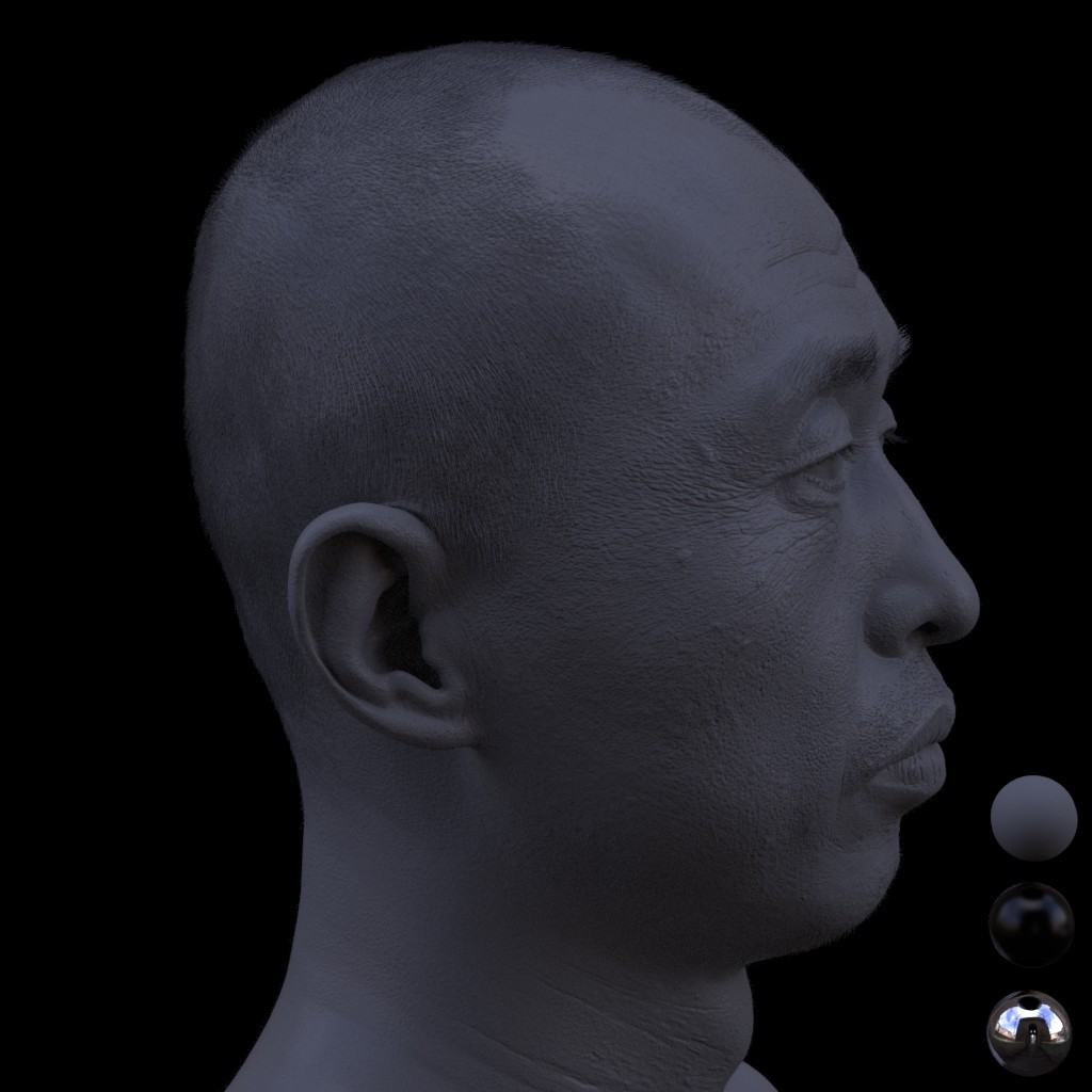 Realistic Human Head study | Computer Graphics Daily News