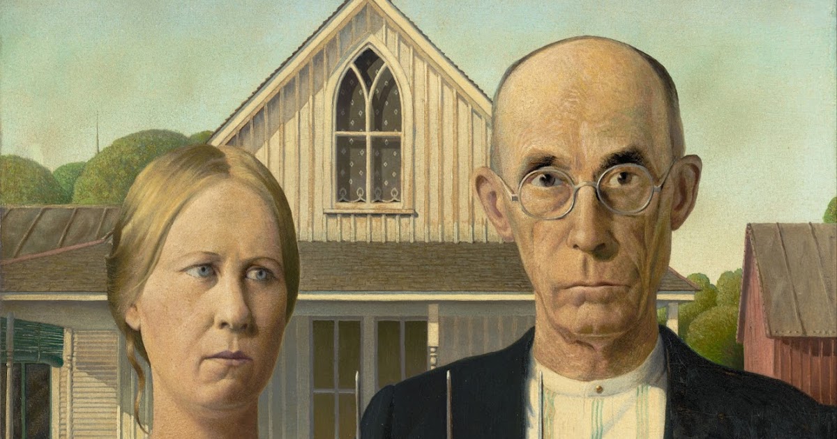 Pinzellades al món: American gothic, de Grant Wood: un quadre i les ...
