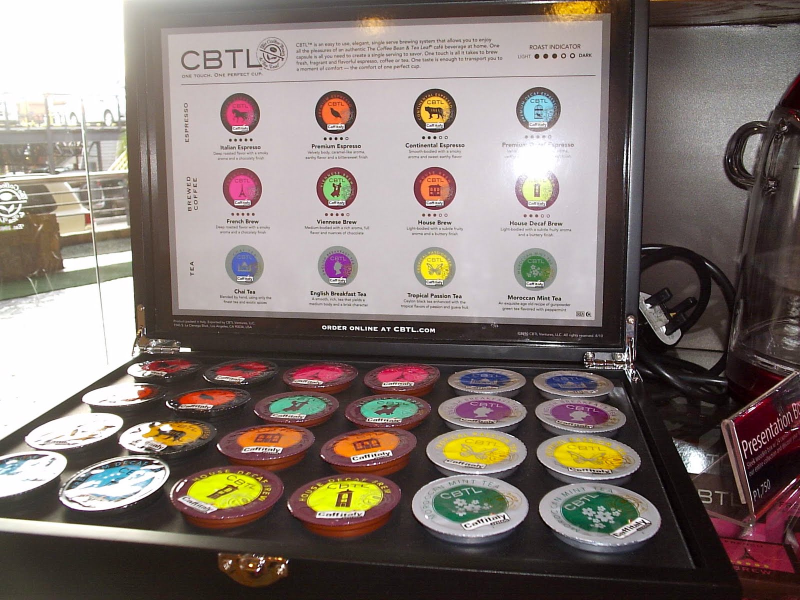 The Coffee Bean and Tea Leaf (CBTL) Beverage System | Security Blanket