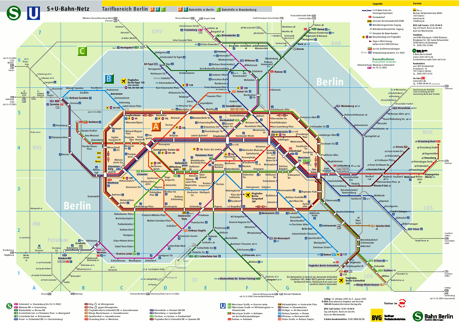 Mapa Do Metro Berlin