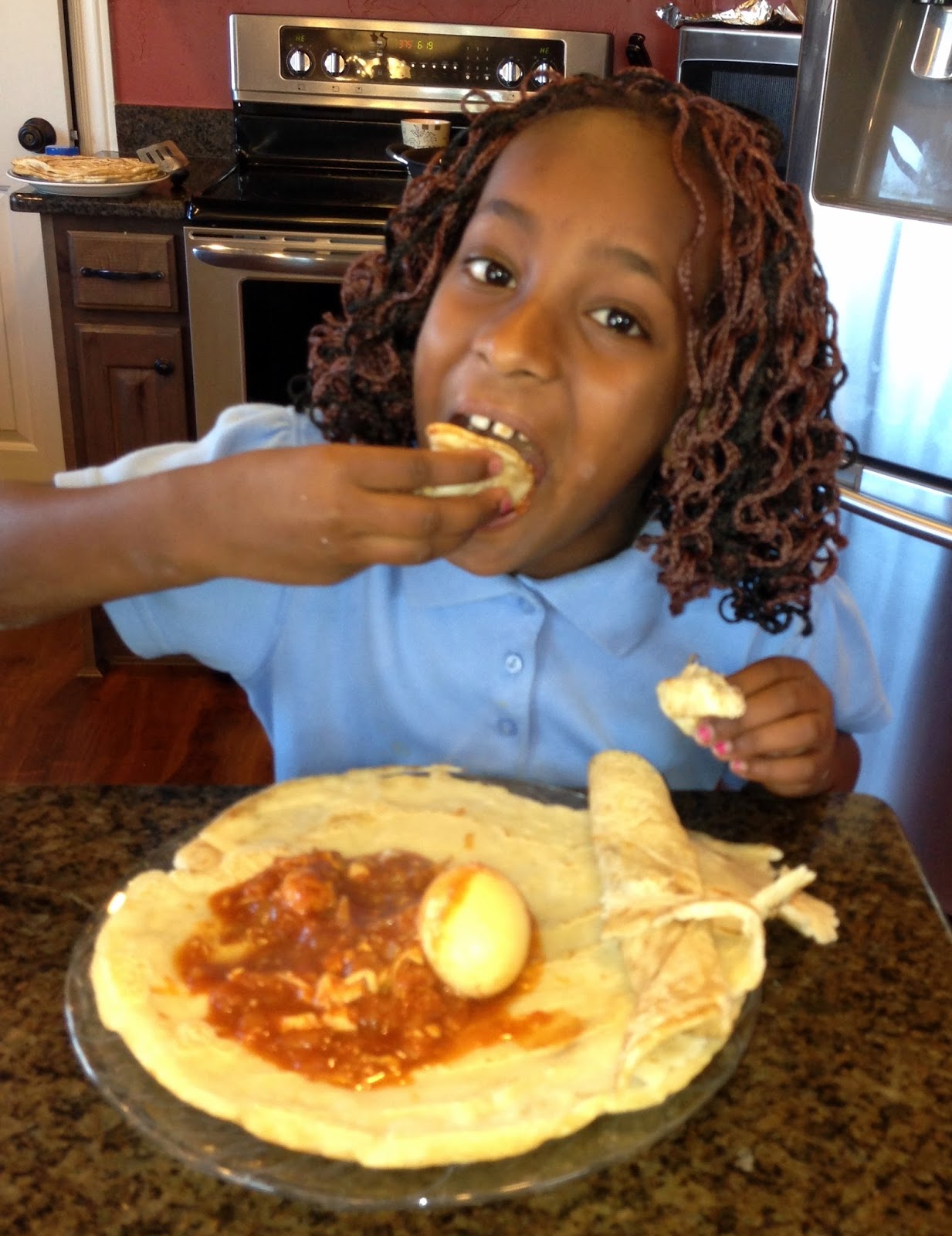 Bishop Family Cookbook: Injera & Doro Wat (Traditional Ethiopian Dinner)