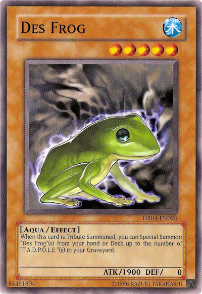 Yugioh: Translate Card :: Frog & Toad