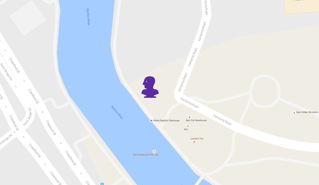 Spirit of Kallang @ Kallang Riverside Park; Singapore | Moonlit