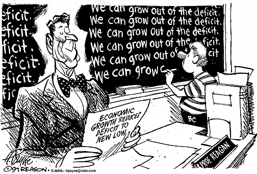 MARK MARTINEZ' BLOG: DEBUNKING THE MYTH OF ST. REAGAN ... REAGANOMICS ...