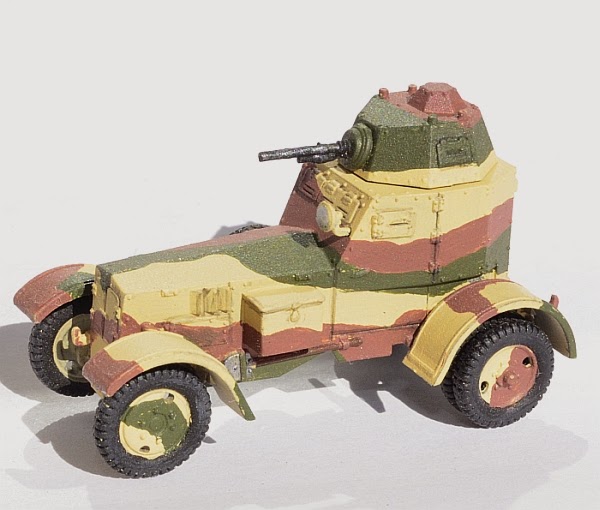 Z pola walki: Samochód pancerny Wz. 34/ Wz. 34 armoured car