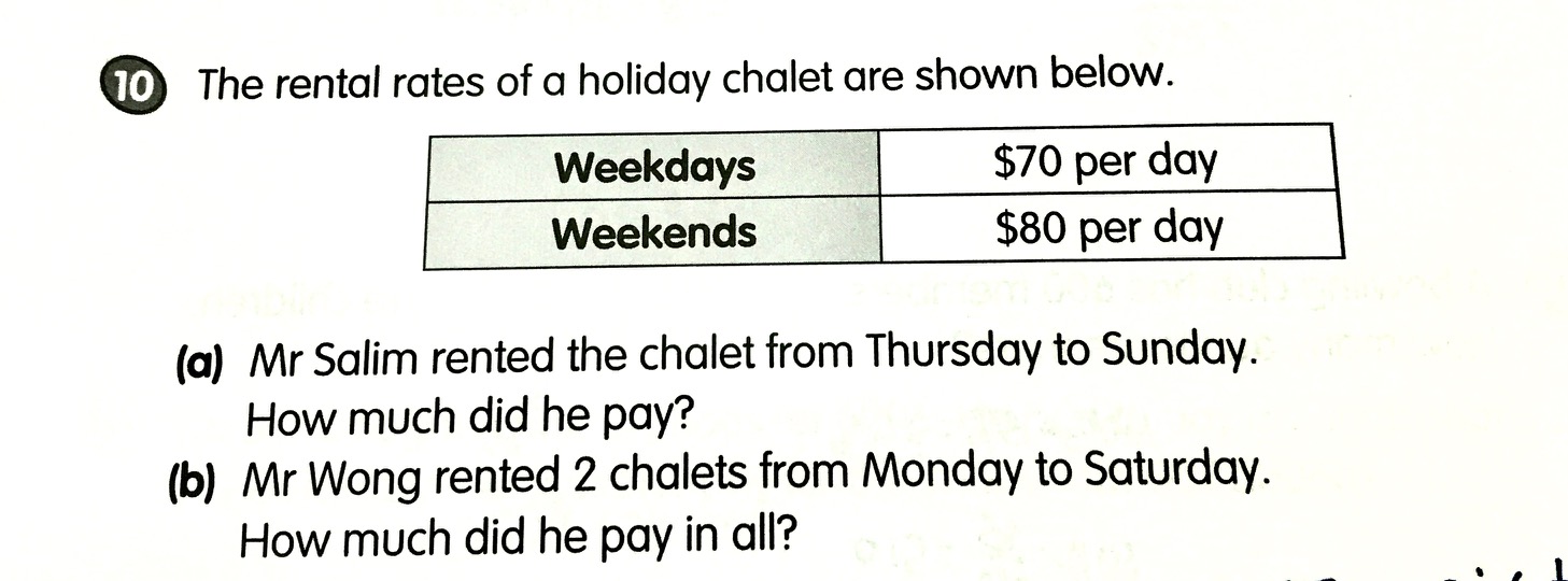 Chang's Math blog: P5 rate (fr targeting math review)