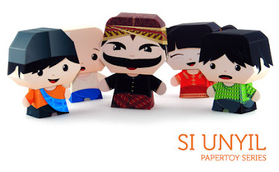 Si Unyil Papercraft Series | Papercraft Paradise | PaperCrafts | Paper ...