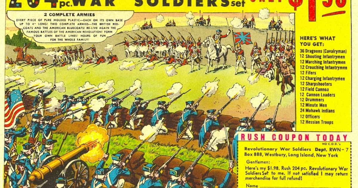 The Penny Whistle: Comic Book Toy Soldiers