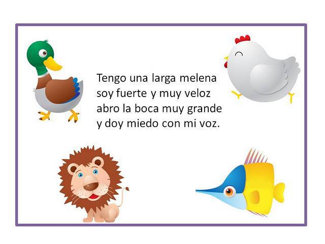 Educando a los chiquitines: Adivinanzas ilustradas