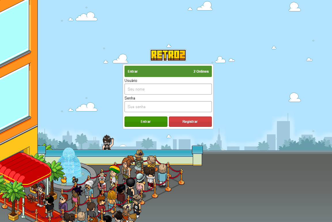 Cria Habbos: CMS de habbo