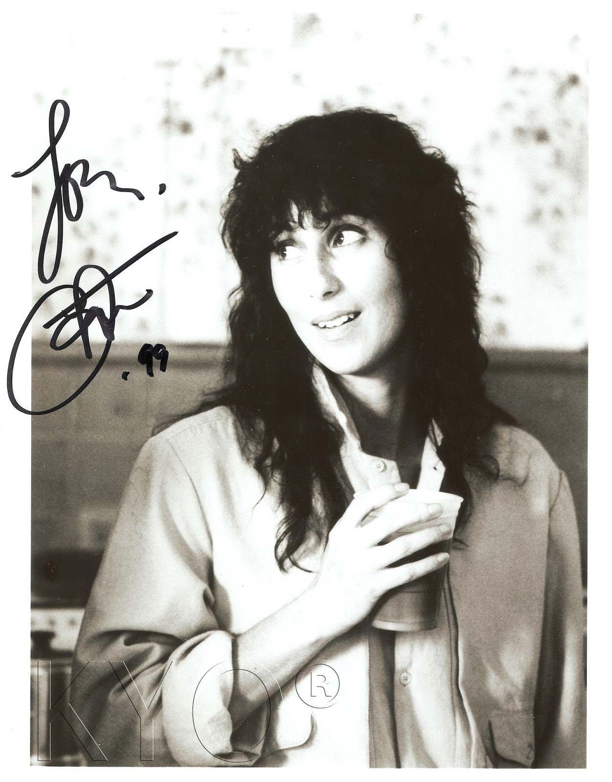 Chris Autographs: Cher