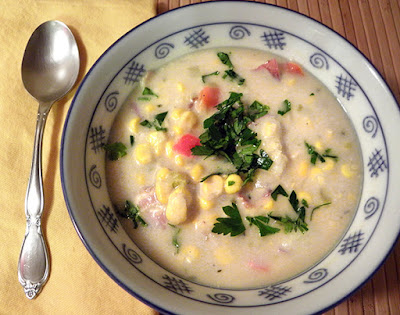 Seasonal Eating: Fish and Corn Chowder