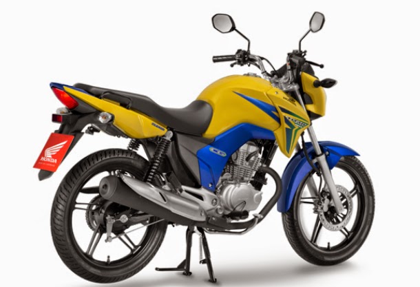 Honda lança CG 150 Titan EX BR em edição Copa do Mundo - Mecânica Moto show