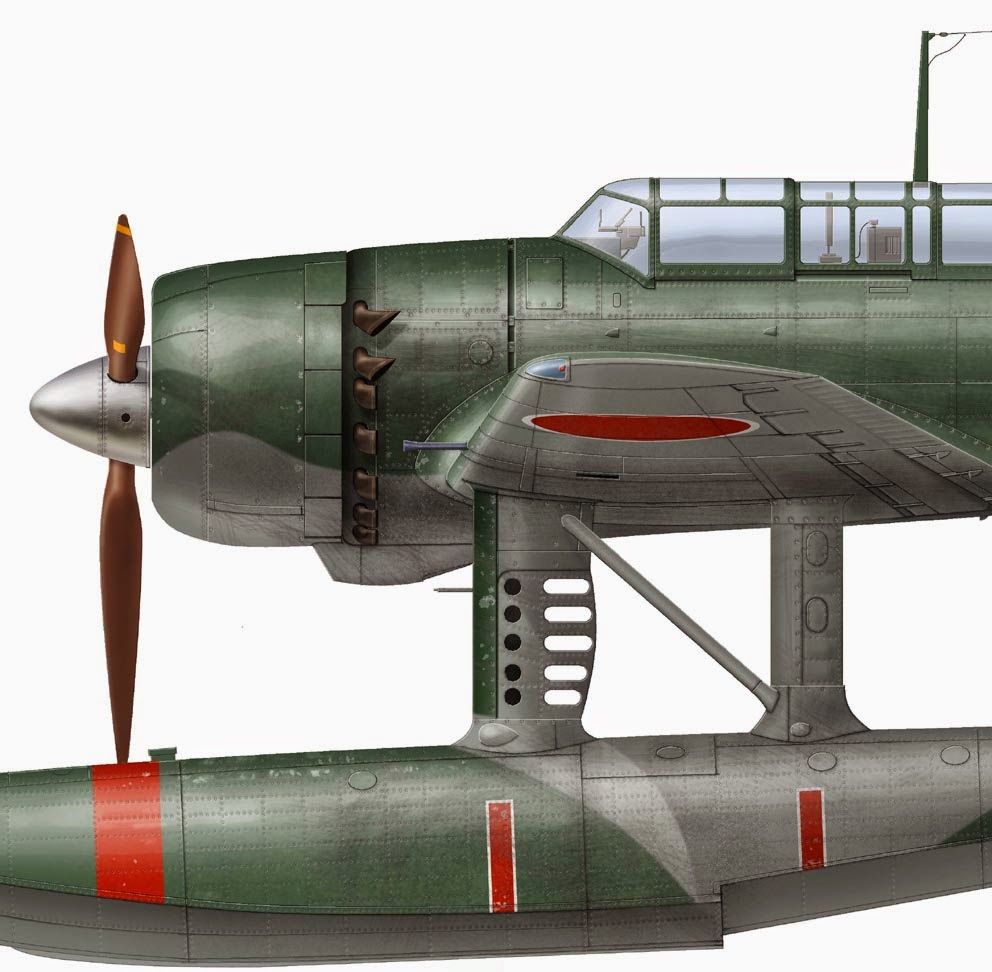 .: En préparation sur mon écran...Le Aichi E16A1 est terminé.
