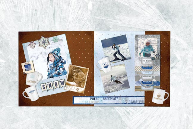 The BoBunny Blog: Whiteout Layout Kit!