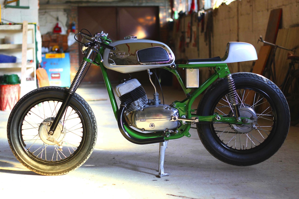 Readers rides: Java 350 twin "Bone" - Inazuma café racer