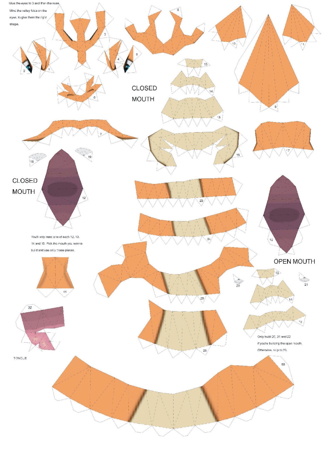 Mega Charizard - CASA DO PAPERCRAFT