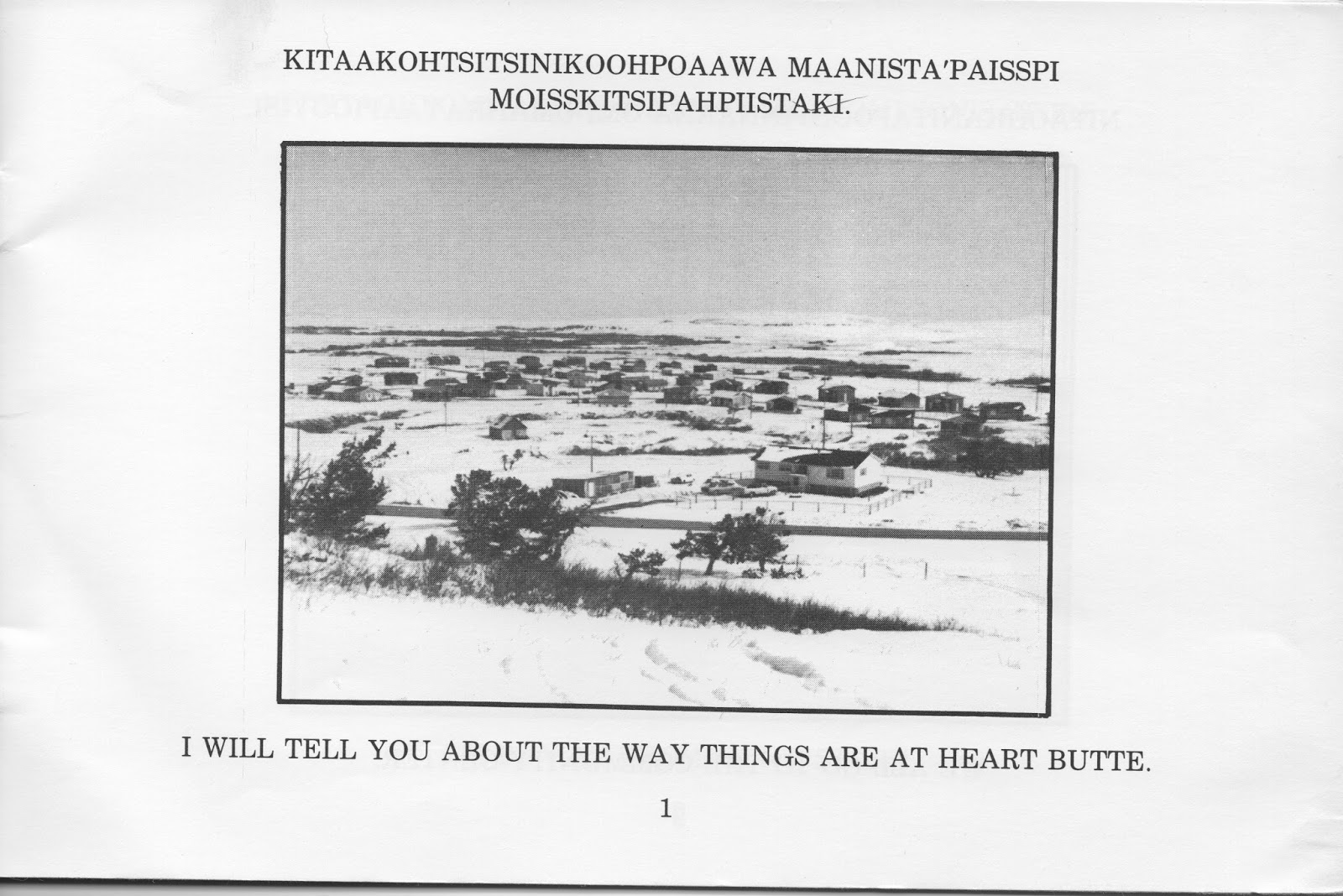 HEART BUTTE SCHOOL, MONTANA