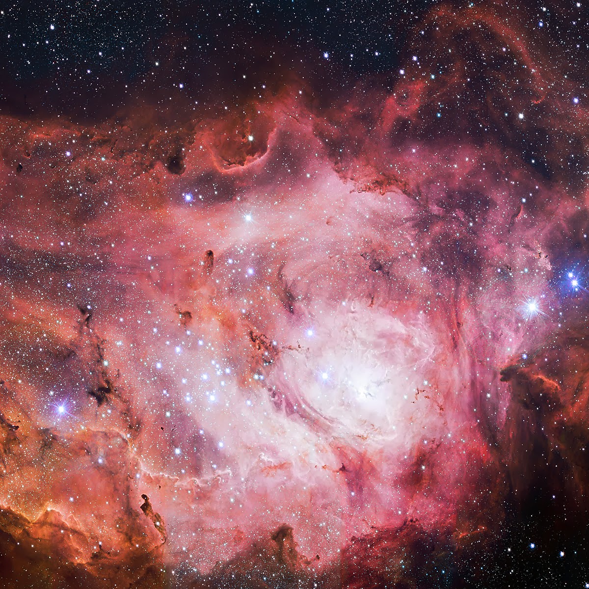 Jean-Baptiste Faure: The Lagoon Nebula as seen by the VST