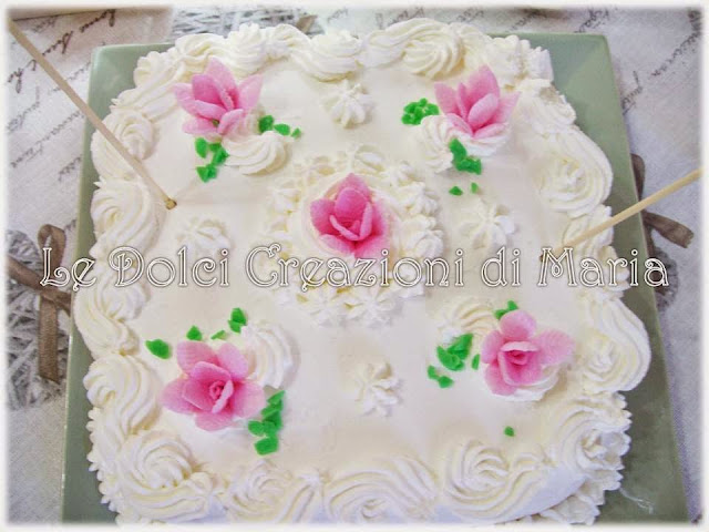 le dolci creazioni di maria: TORTA ALKERMES PER LA MAMMA