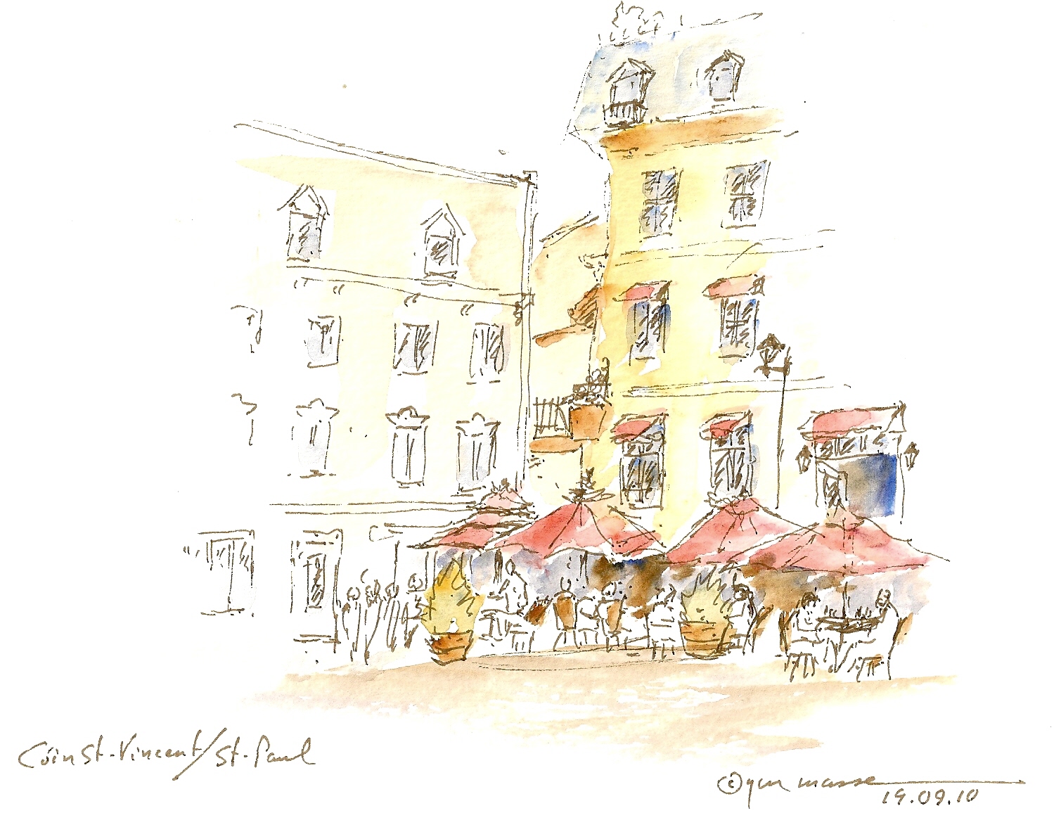 art plein air: Carnets du Vieux Montréal – Deux passionnés du plein air ...