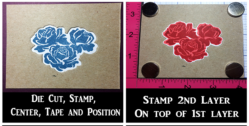 Tutorial: Stamping on Die Cuts and Layering Stamps using the MISTI ...